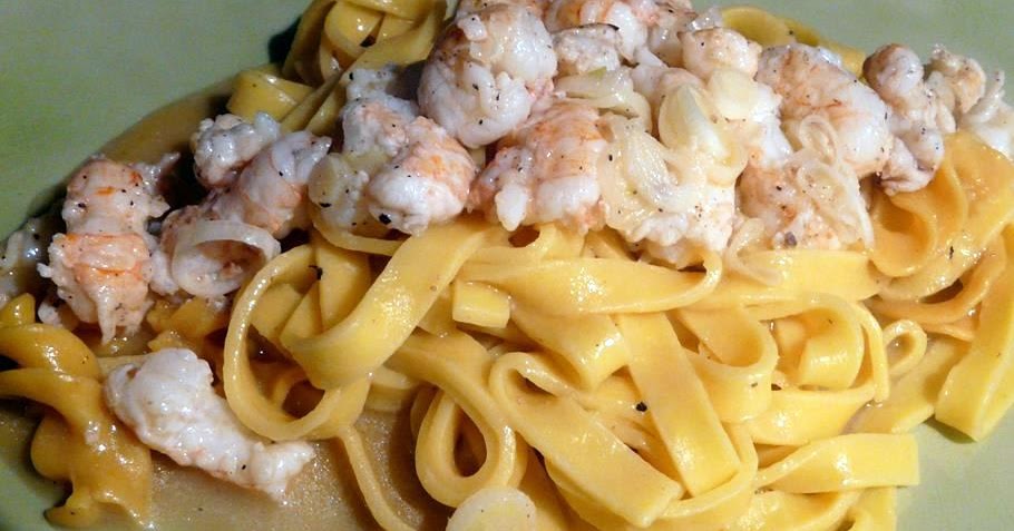 Kulinarische Welten zu Fisch- und Meeresfrucht: Kaisergranatpasta