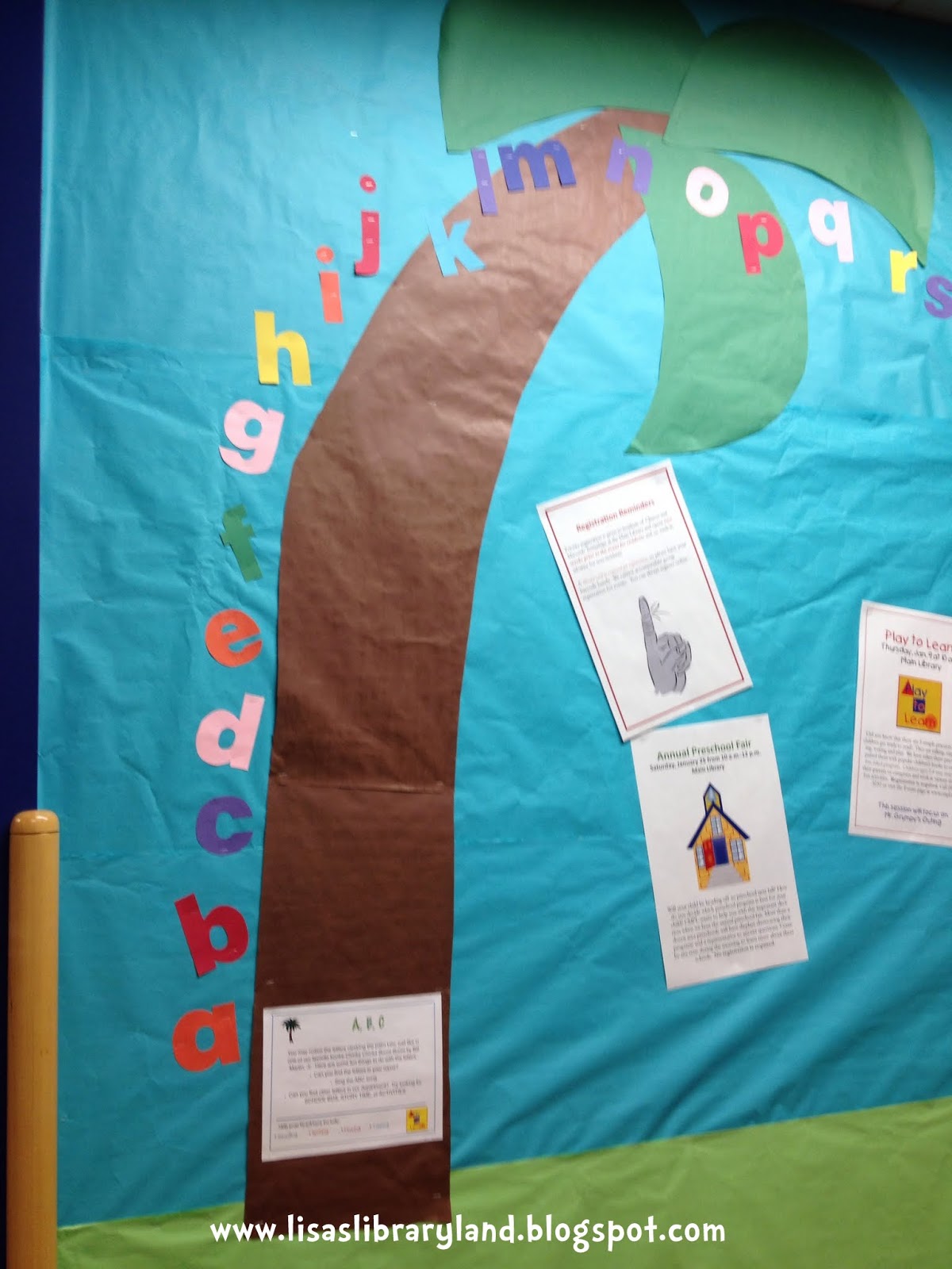 Libraryland: My First Bulletin Board