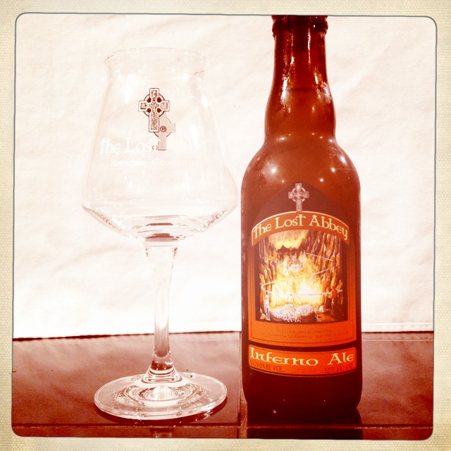 NorCal Beer Blog: The Lost Abbey Inferno Ale