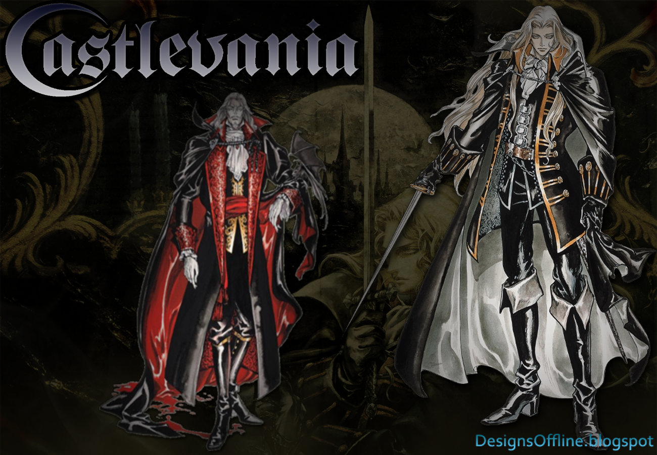 Designs Offline: Wallpaper Castlevania