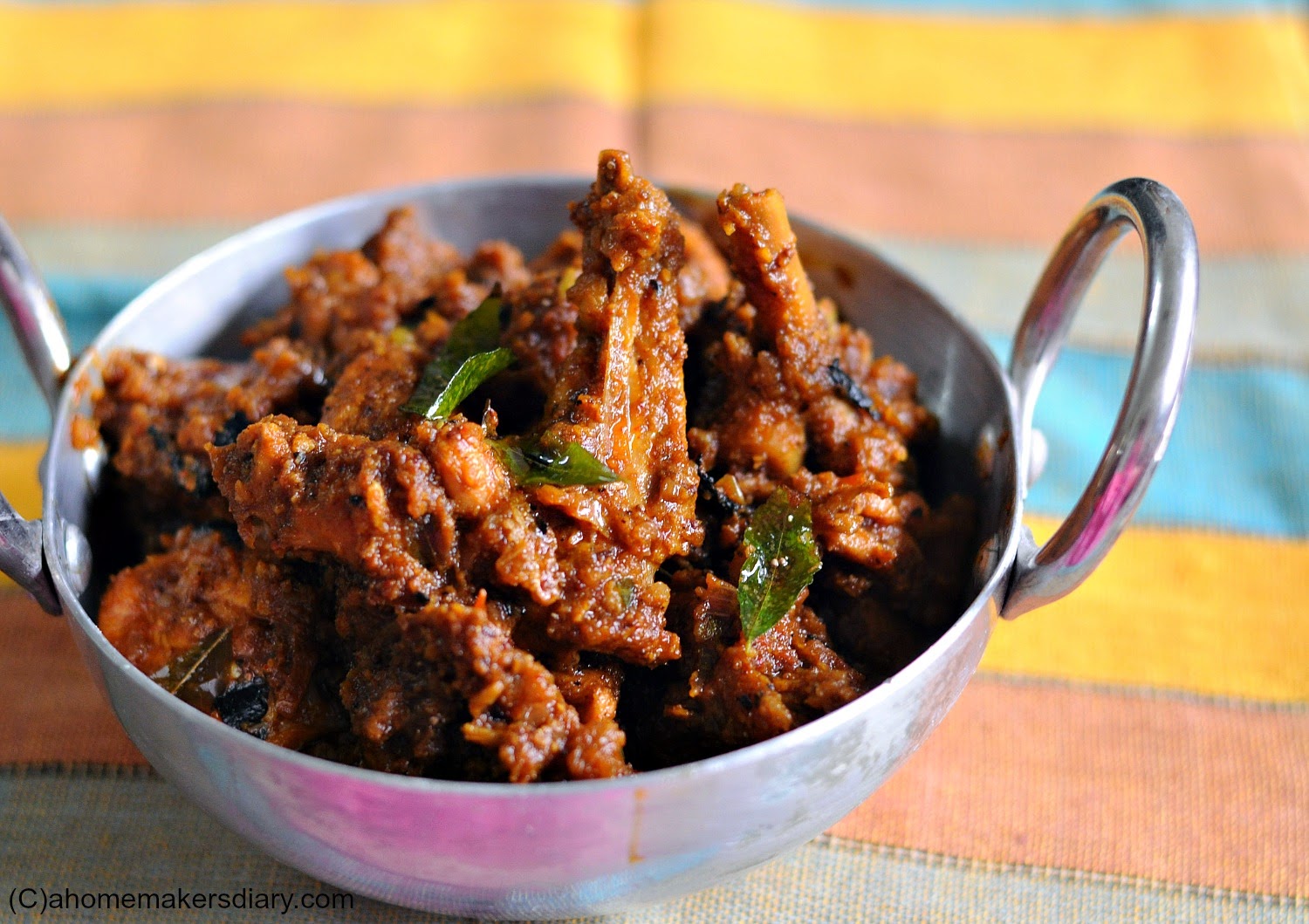 Chicken Sukka and Diwali Warmth - A Homemaker's Diary
