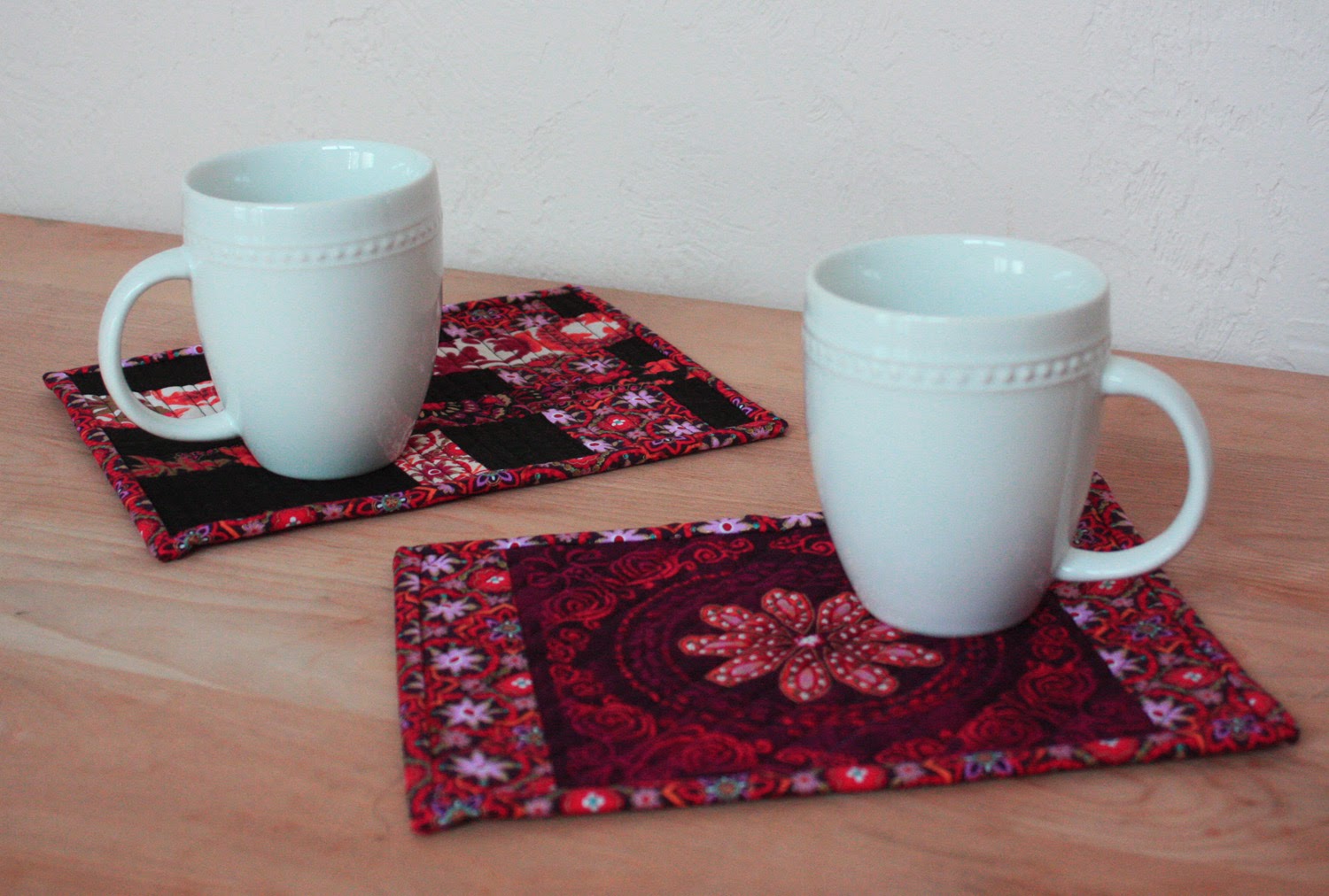 Sew in Love {with Fabric}: Mug Rug Blog Hop: Day 1