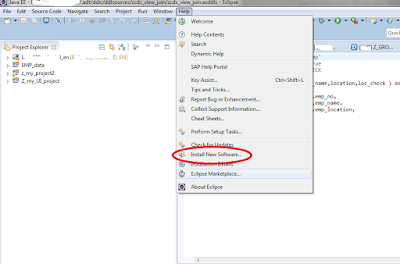 SAP Technical: SETUP SAP ABAP HANA DEVELOPMENT tools in Eclipse