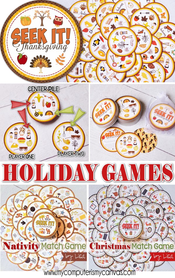 {NEW} Seek It Games for the Holidays! - My Computer is My Canvas