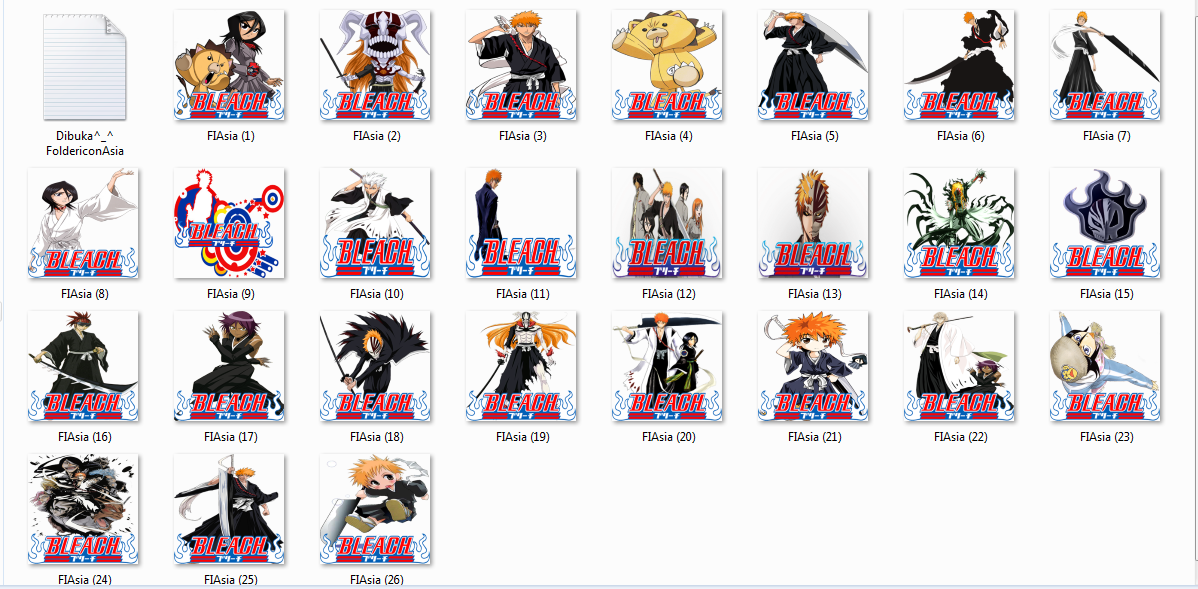 Folder Icon Anime Bleach