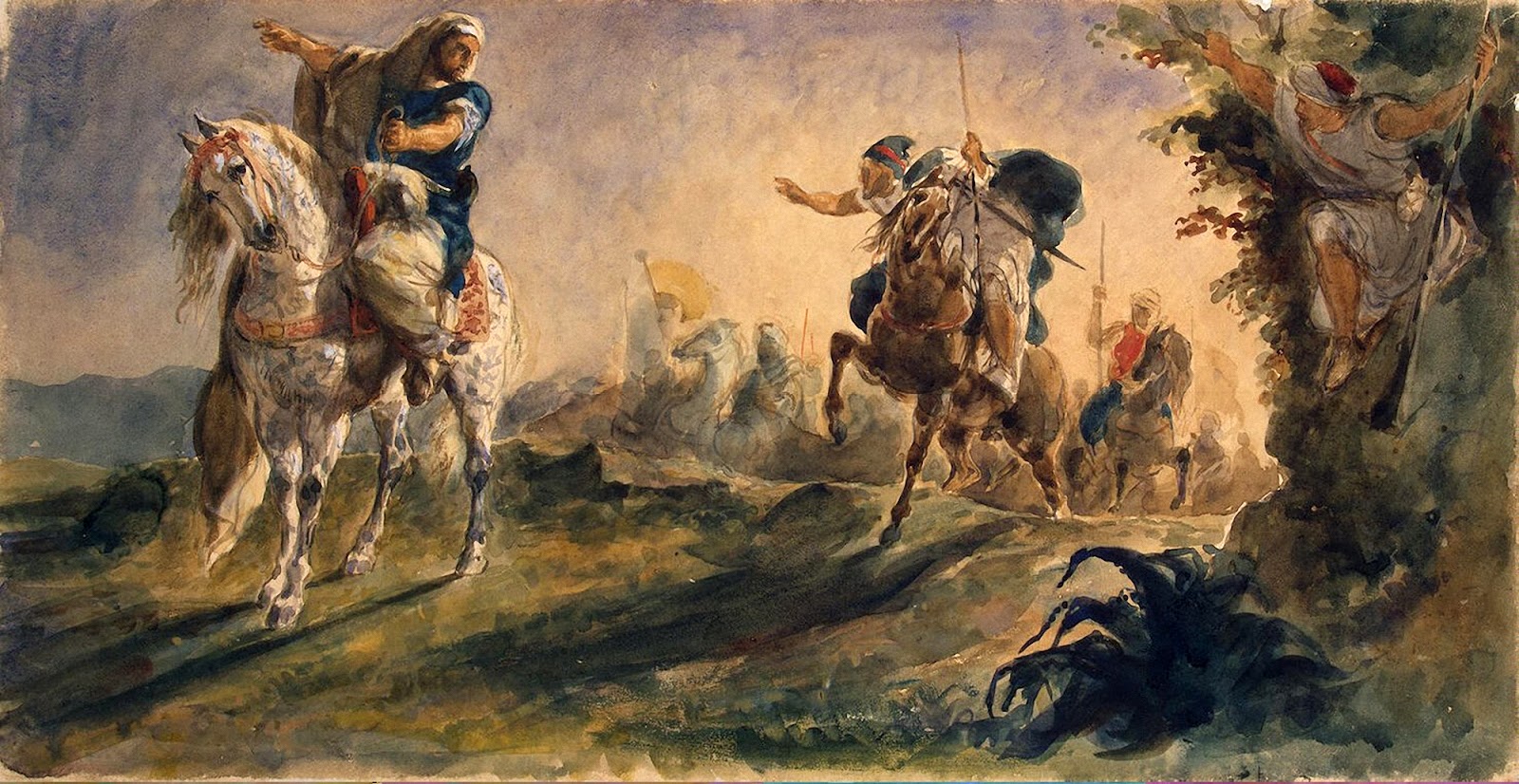 Eugène Delacroix | Romantic / Orientalist painter | Tutt'Art@ | Pittura ...