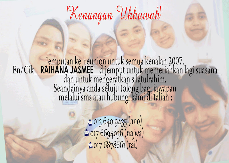 Kad Jemputan/Sticker | Ryien Design