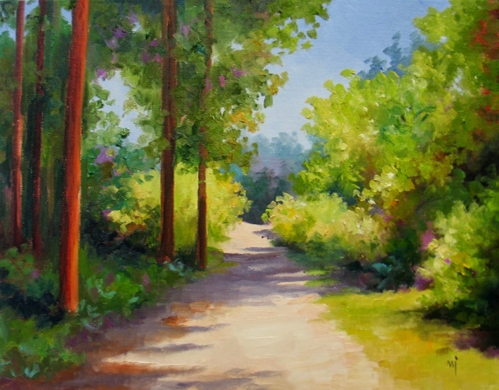 Nel's Everyday Painting: Light and Shadow - SOLD