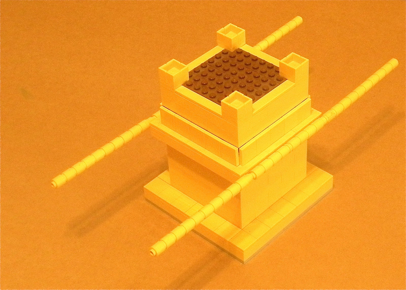 Beis Hamikdash Topics: LEGO® Outer Altar of the Tabernacle