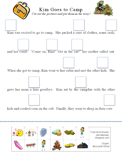 Ms. Lane's SLP Materials: Articulation: Initial K Story Activity