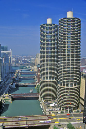The corn towers(Marina Tower), chicago | You Know This