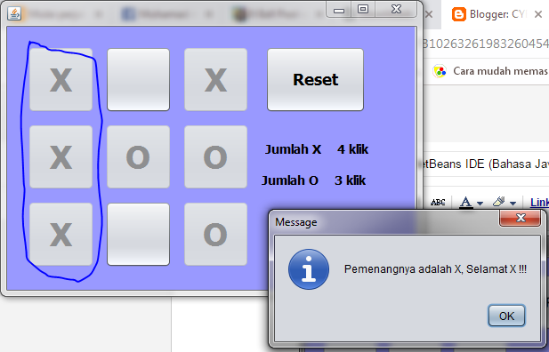 Cara Membuat Game Tic Tac Toe Dengan NetBeans IDE (Bahasa Java) - CYBER ...
