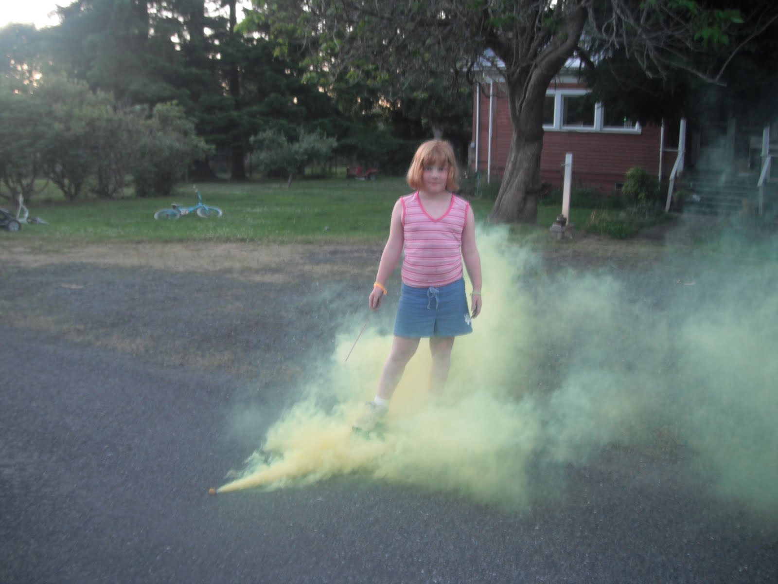 melbourne road: fun with snakes and smoke bombs