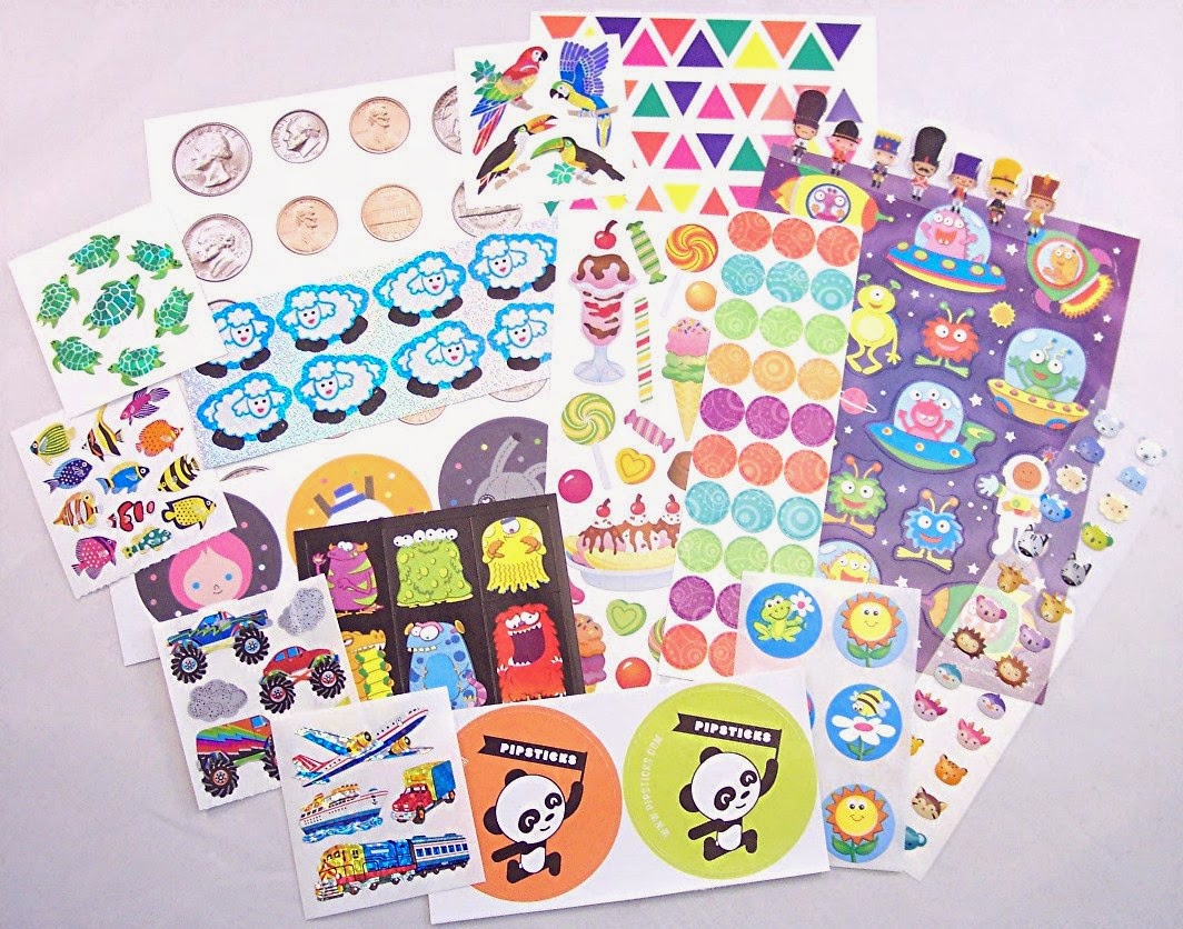 Lone Star Shopper: Pipsticks Sticker Subscription Review, January 2015