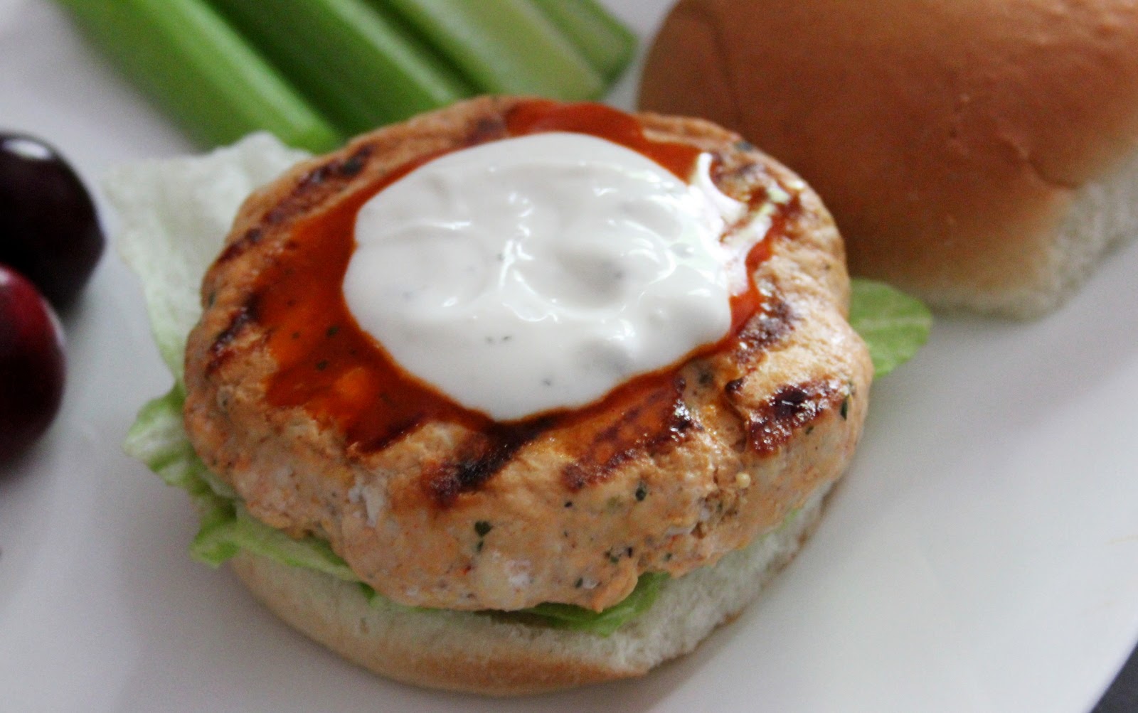 Punkie Pie's Place ...: Buffalo Chicken Burgers