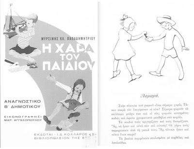 Φεγγαράκι Μου Λαμπρό...: ΤΟ ΠΑΣΧΑ ΣΤΑ ΠΑΛΙΑ ΒΙΒΛΙΑ ΔΗΜΟΤΙΚΟΥ