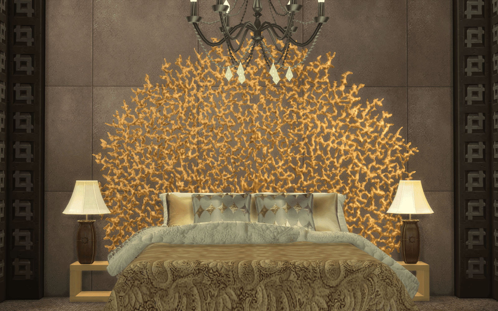 Résidence Golden (Sims 4 CC)