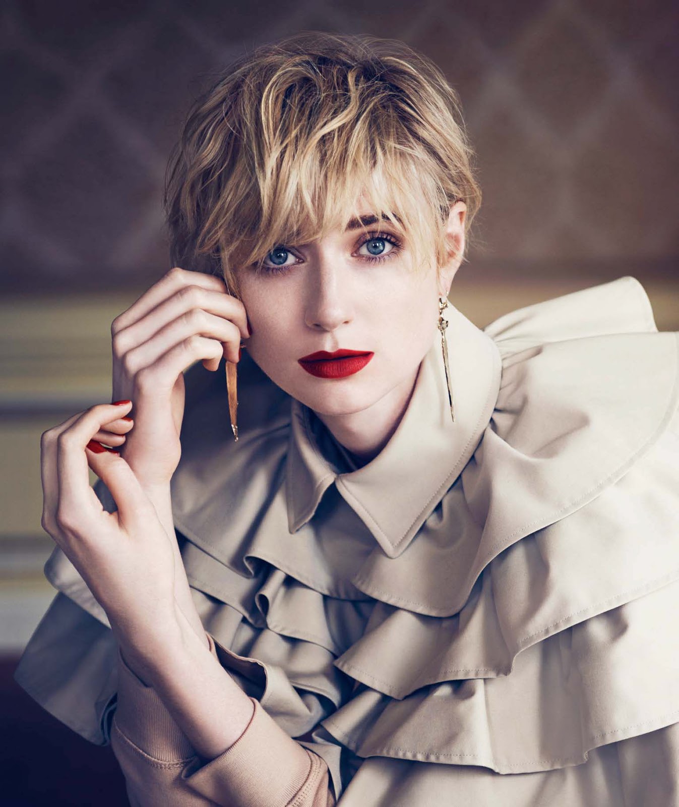 Elizabeth Debicki in InStyle Australia May 2017 by Simon Lekias
