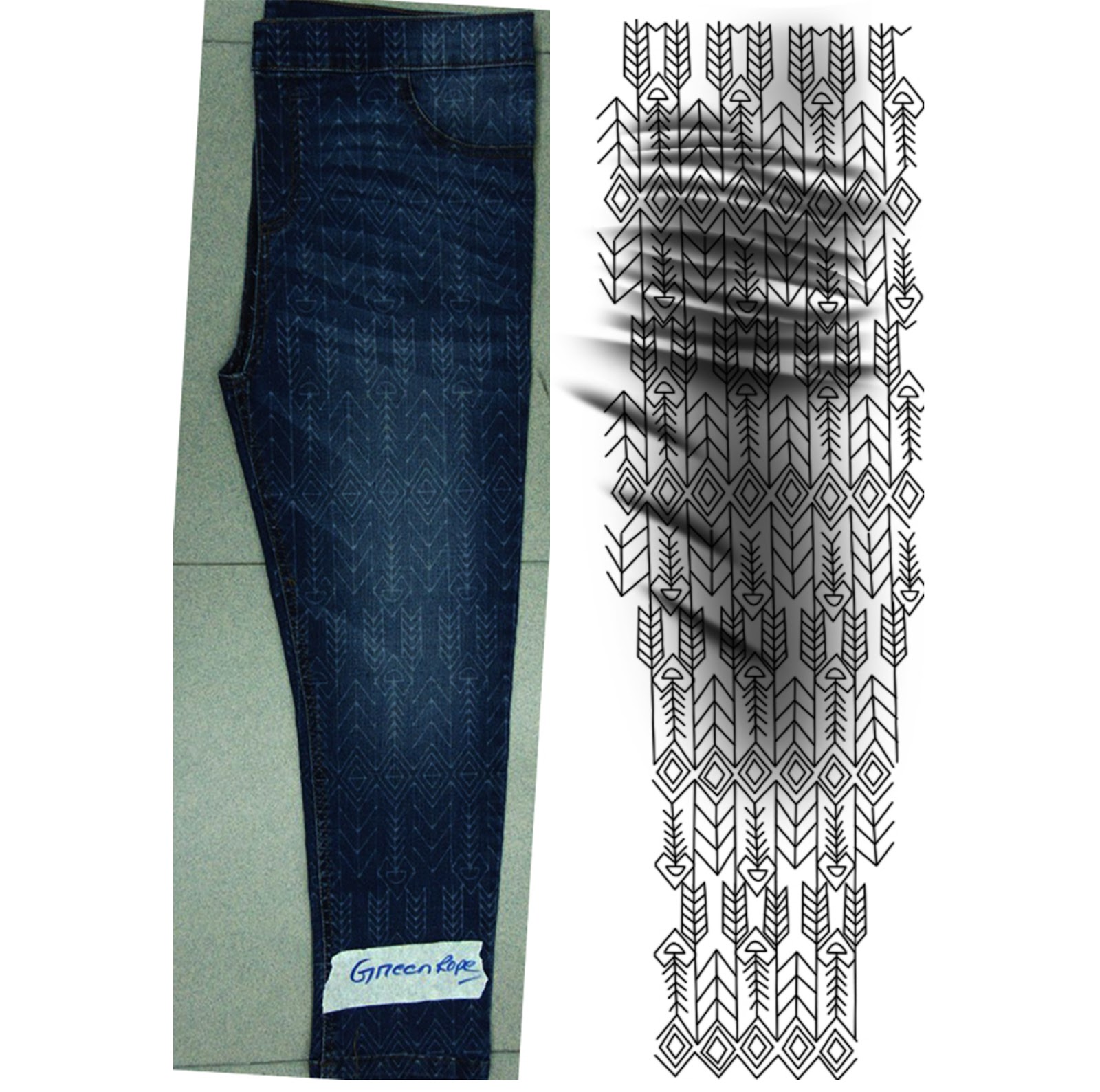 Denim Whisker & T-shirt Designer: Denim Whisker Laser design,Garments ...