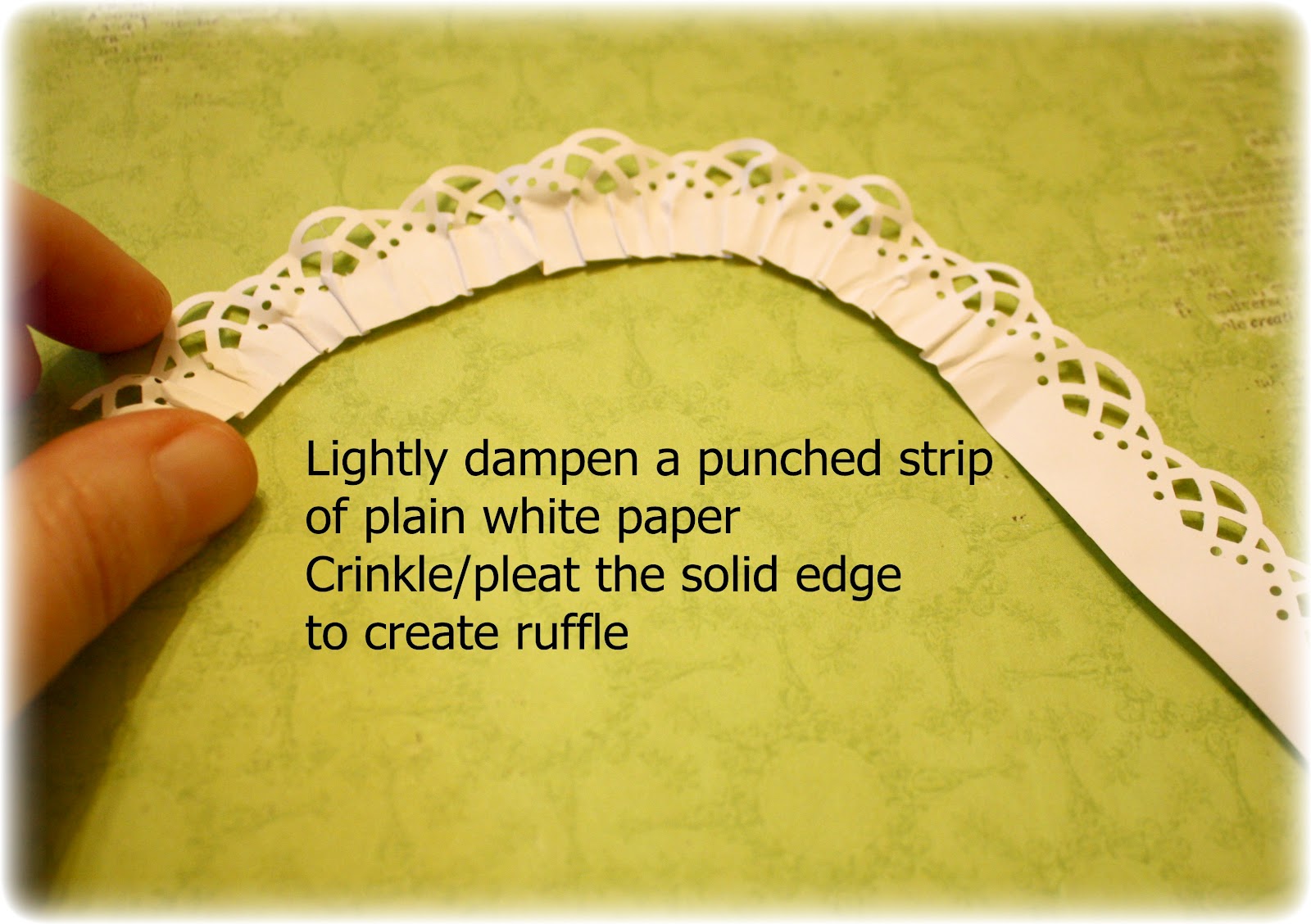 The BoBunny Blog: Fun with Paper Ruffles!