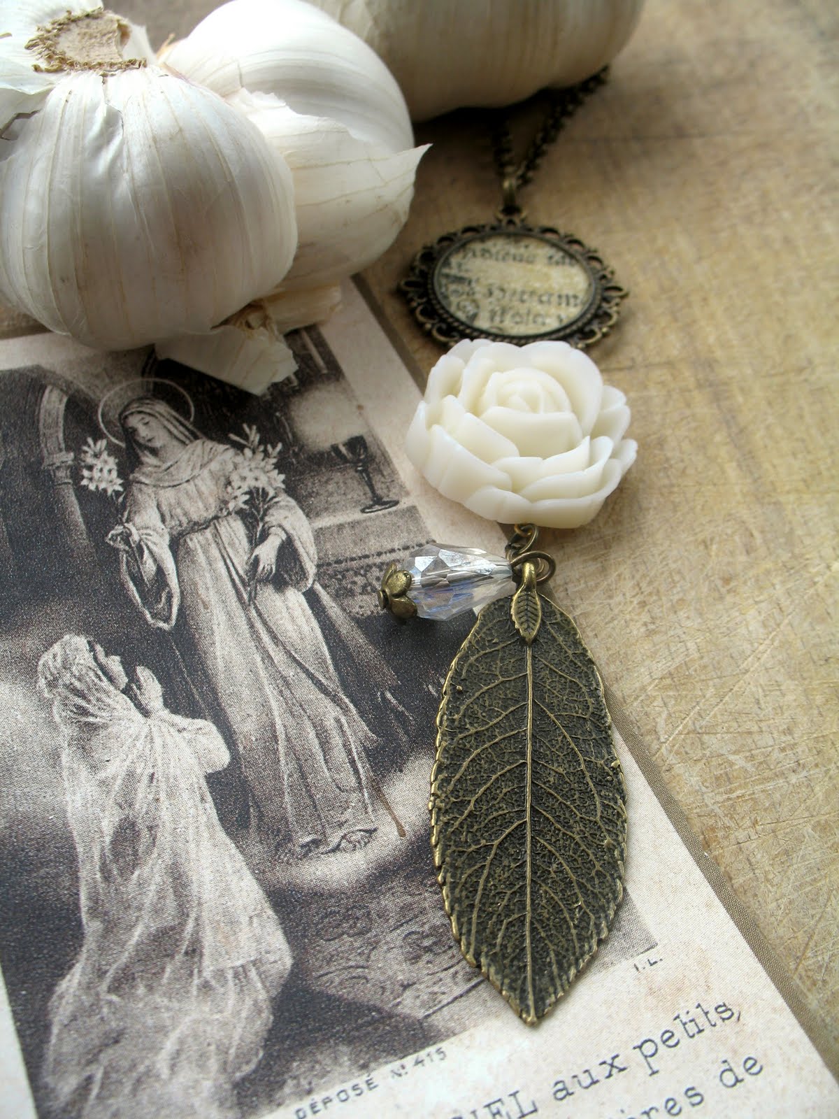 idémakeriet: Collier en style vintage