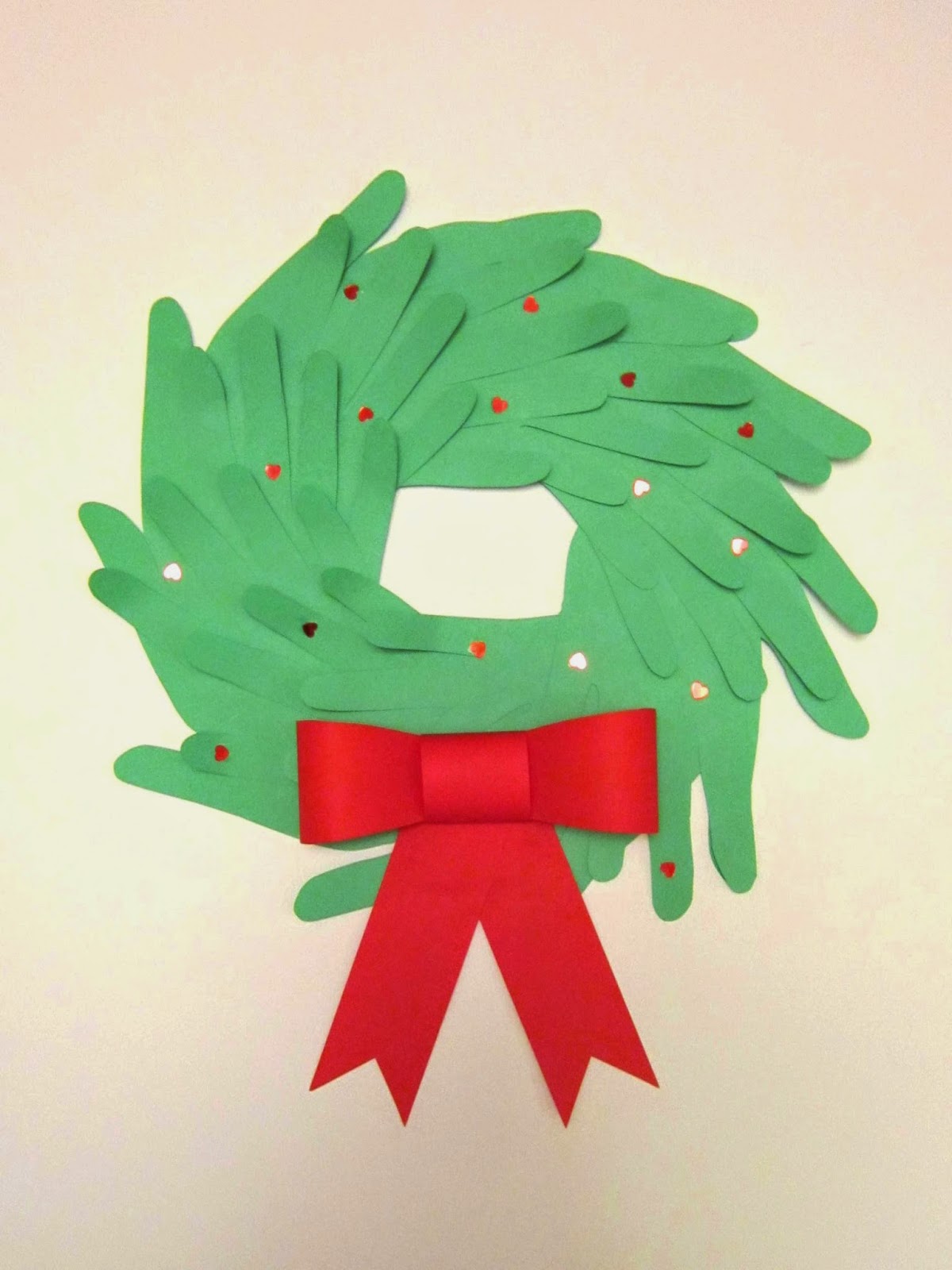 Always Arty: Hand Print Wreath