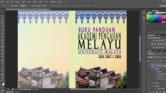 LANGKAH MUDAH MENGHASILKAN KULIT BUKU | TUTORIAL BUAT 'COVER BOOK ...