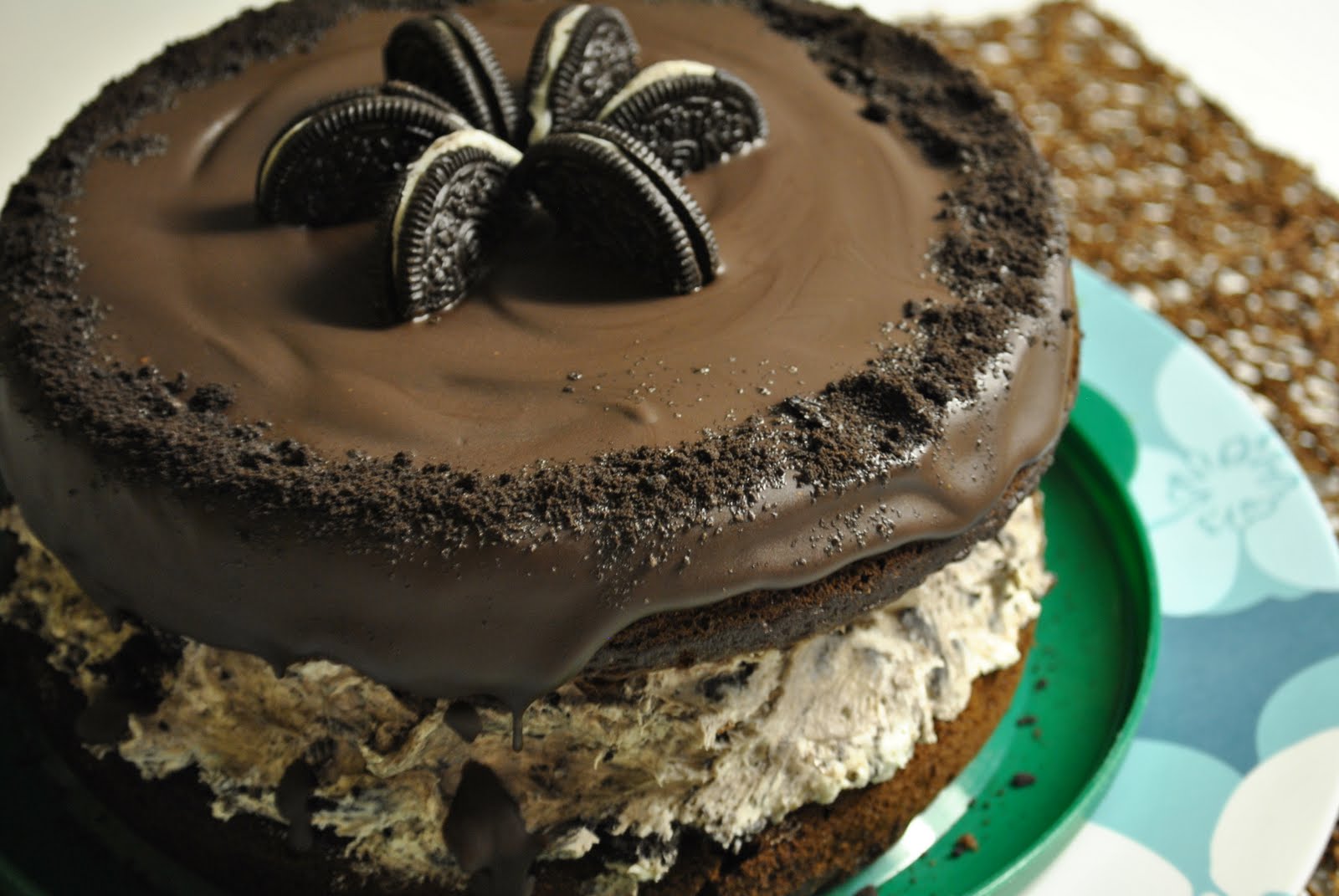 Ma Recette de cuisine: Gâteau OREO enrobé de chocolat