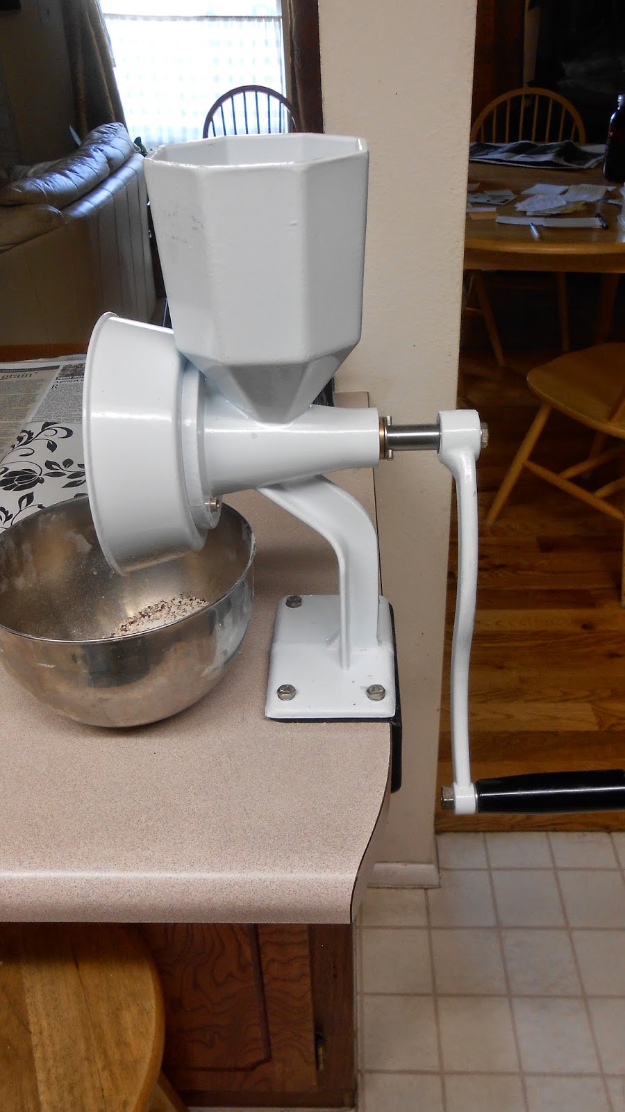 Fermenting in Utah: My New Peddle Grain Grinder