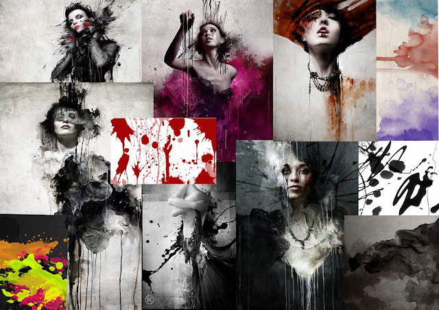 Applied Graphic Design: Moodboard - Portrait poster