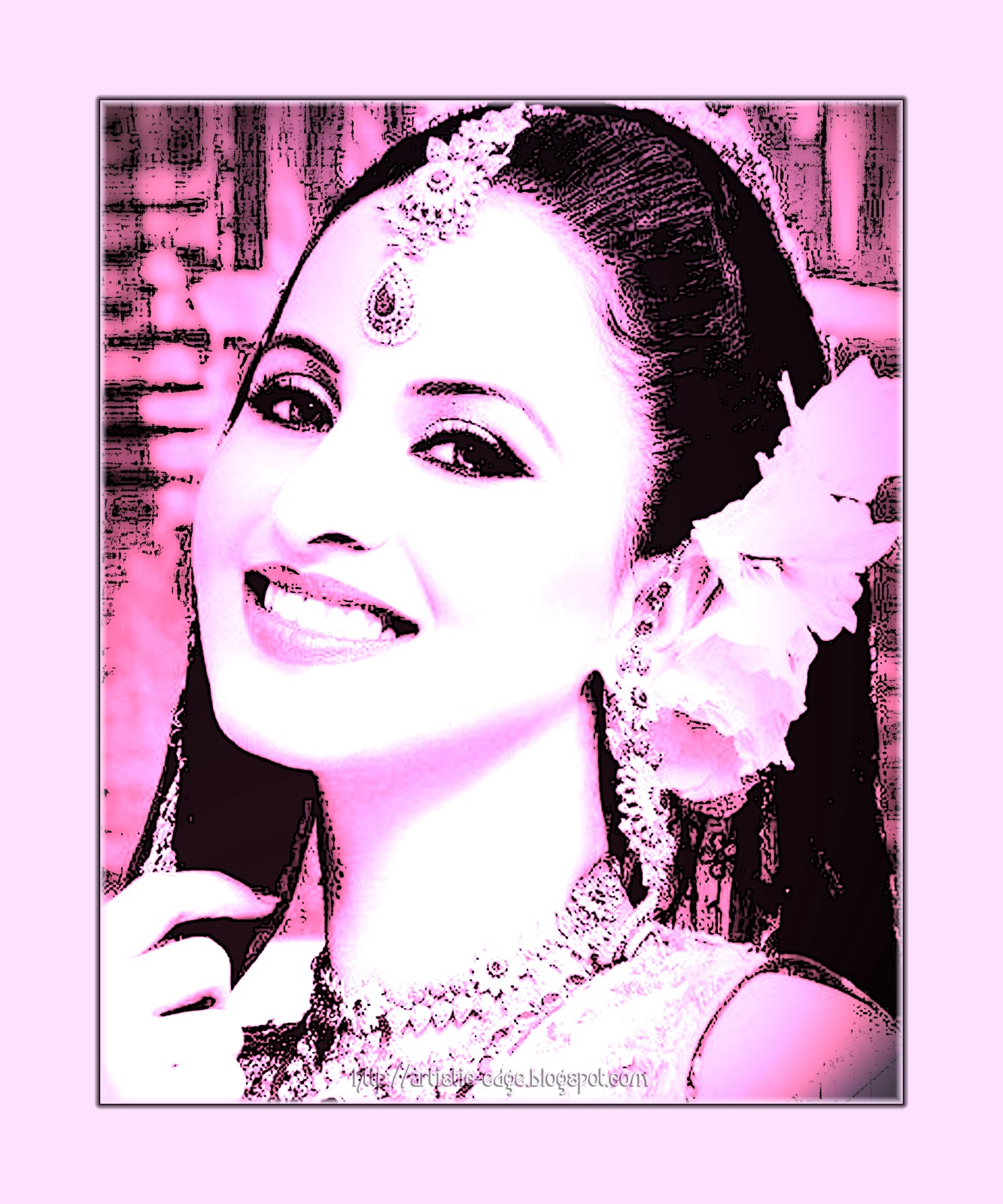 √ Pink Model by Yaru Ali