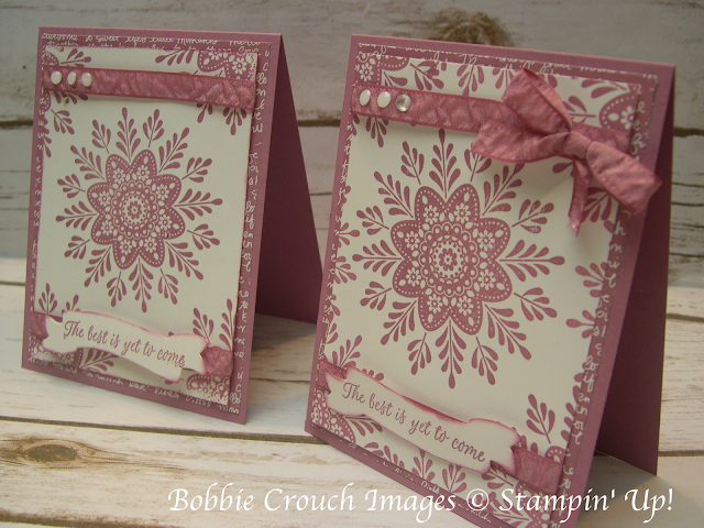Stampin' Up! Frosted Medallions Stamp Set - BC DESIGNS
