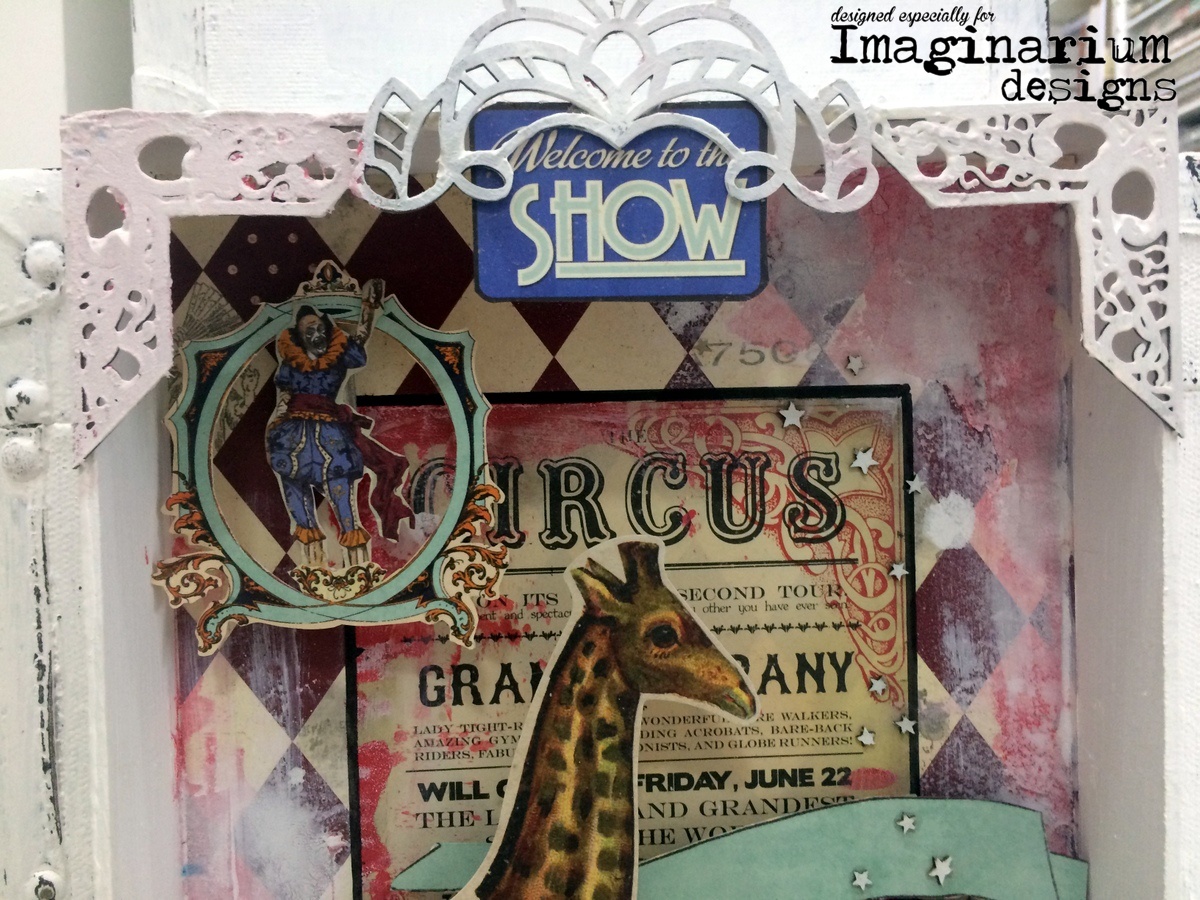 Imaginarium Designs: Vintage Circus Shadow Boxes