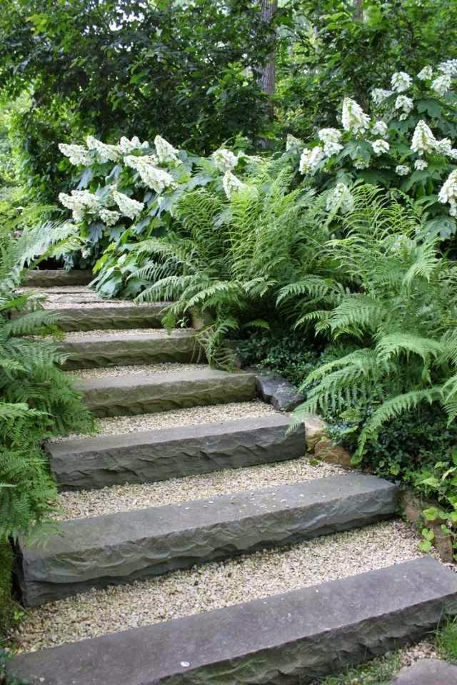 How to build a garden stairs design as a decorative element?