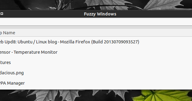 Fuzzy Window Switcher For Ubuntu ~ Web Upd8: Ubuntu / Linux blog