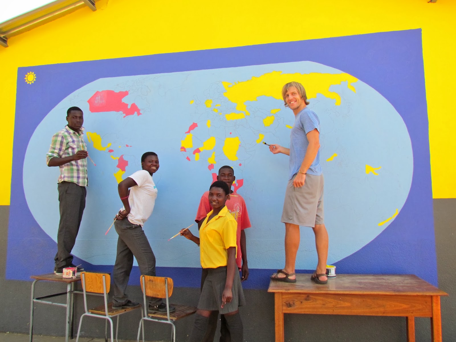 Peace Corps Namibia - The Habenicht Chronicles: World Map Project