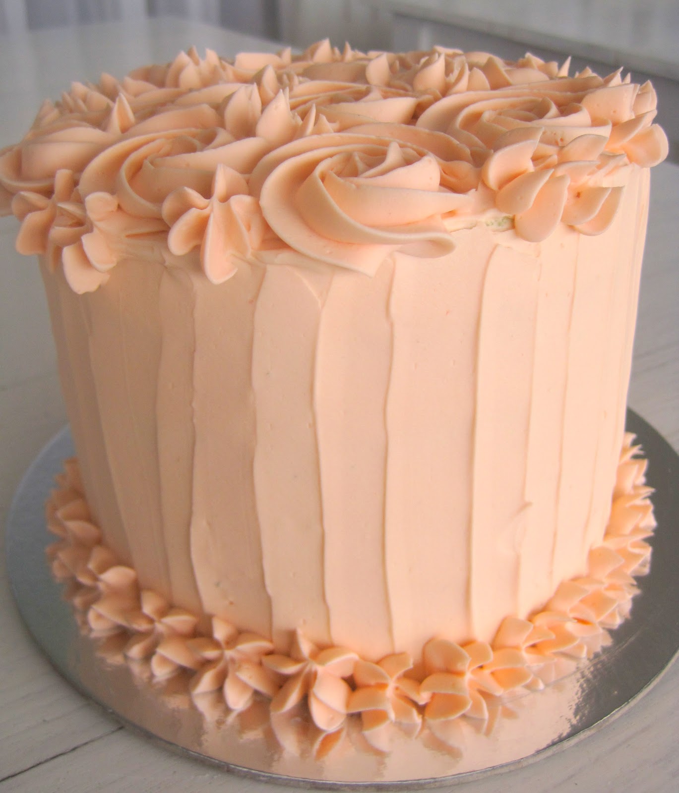 The Blue Cottage: Rose Cake