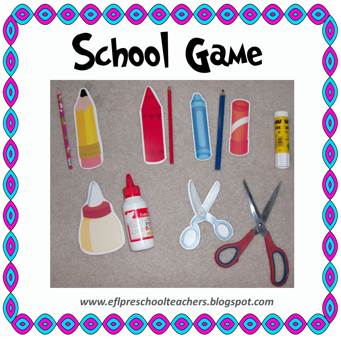 ESL/EFL Preschool Teachers: School Theme for Preschool ESL