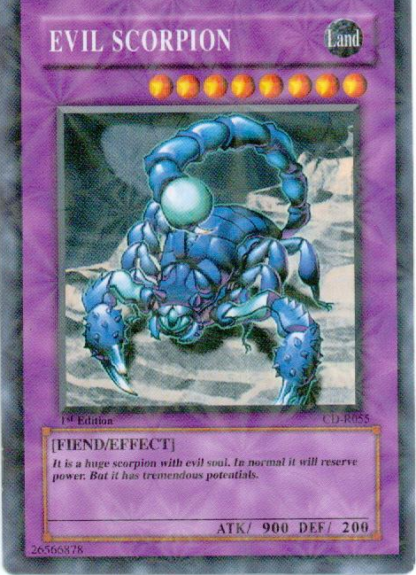 Yu-gi-oh! Amazing Cards 029: Evil Scorpion ~ Retro Gaming Life