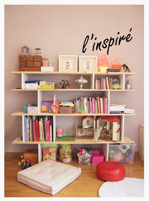 Mother like: Inspiration bibliothèque « mini library » Œuf NYC