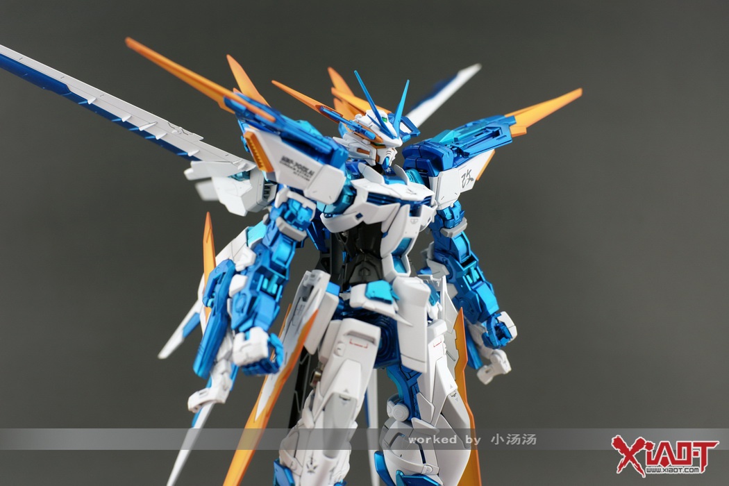 Painted Build: MG 1/100 Gundam Astray Blue Frame D