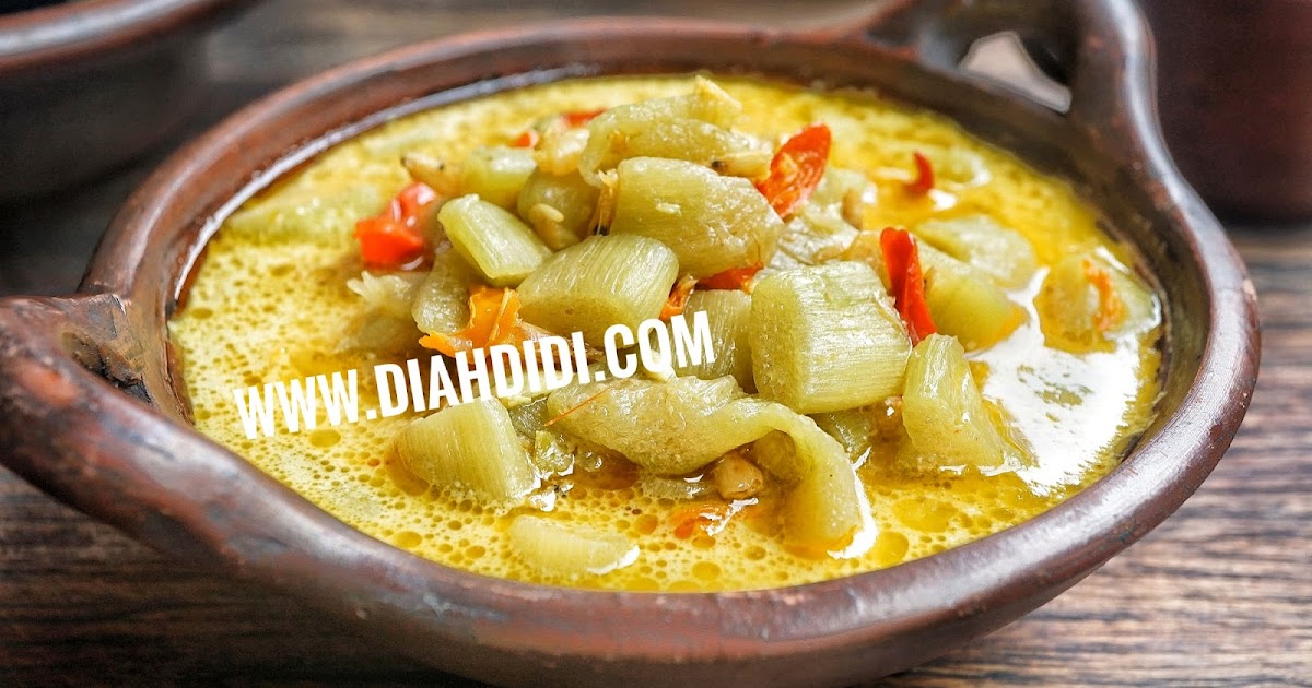 Diah Didi's Kitchen: Sayur Lompong Bumbu Kuning