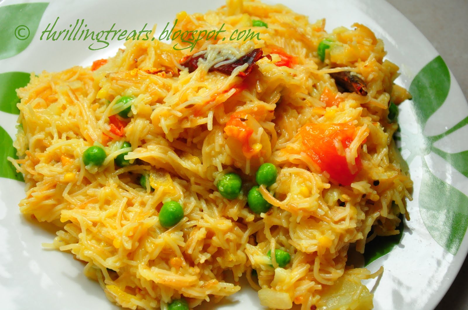 Food for art, heart and thought!: Semiya upma