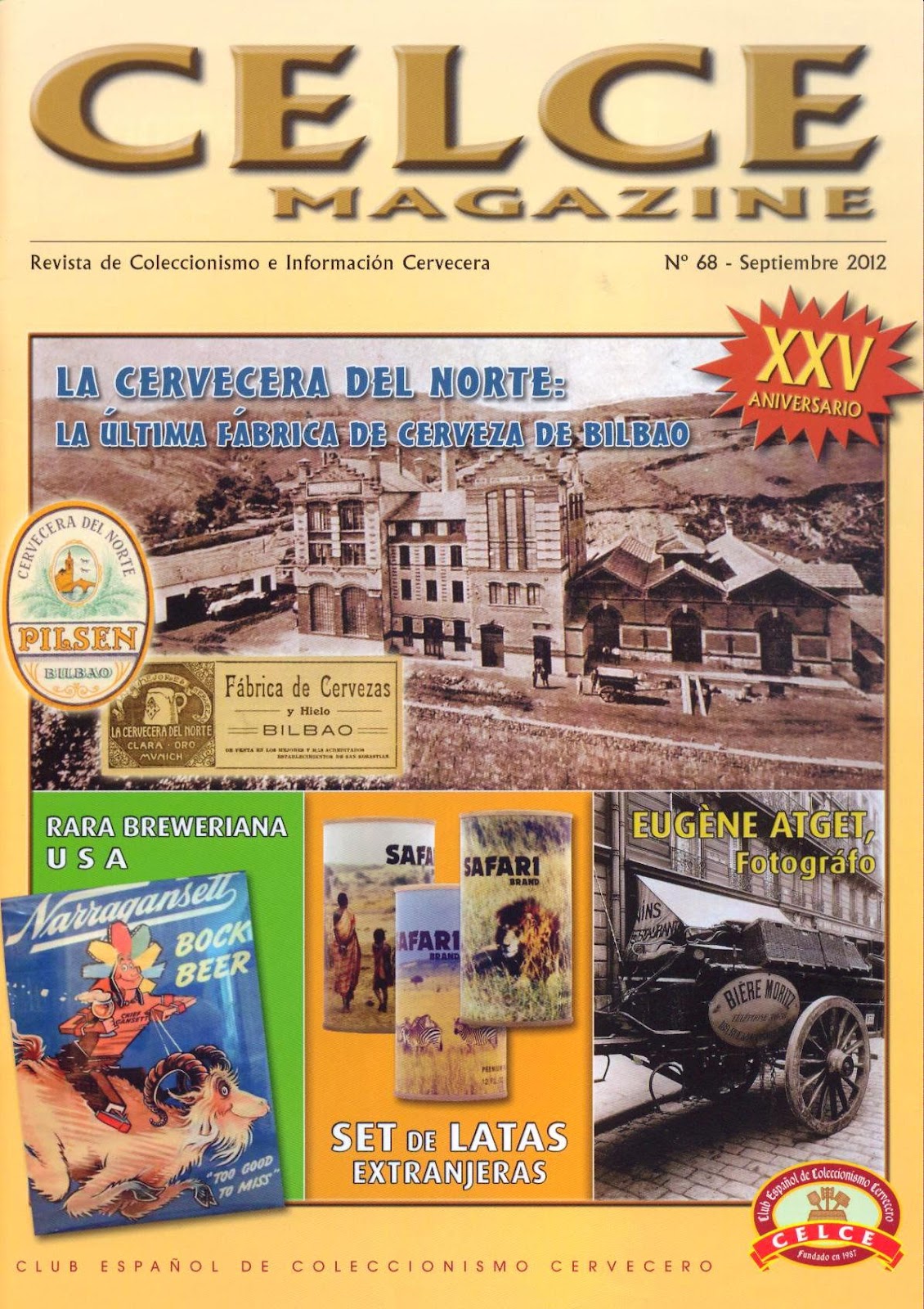 La cerveza en Bilbao : "La Cervecera del Norte". Artículo en CELCE ...