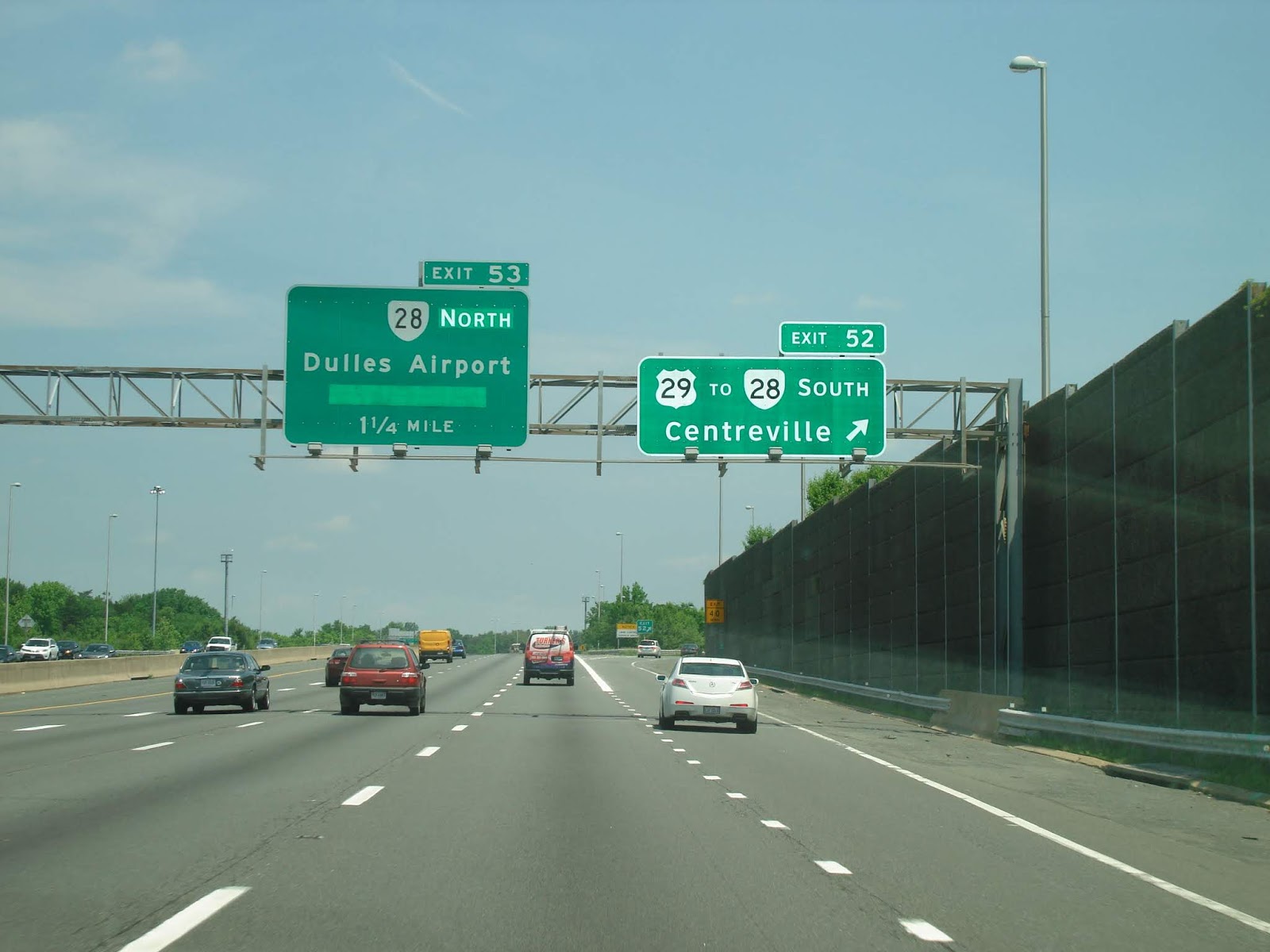 Luke's Signs: Interstate 66, Rt. 29, & Rt. 28 - Fairfax County, VA