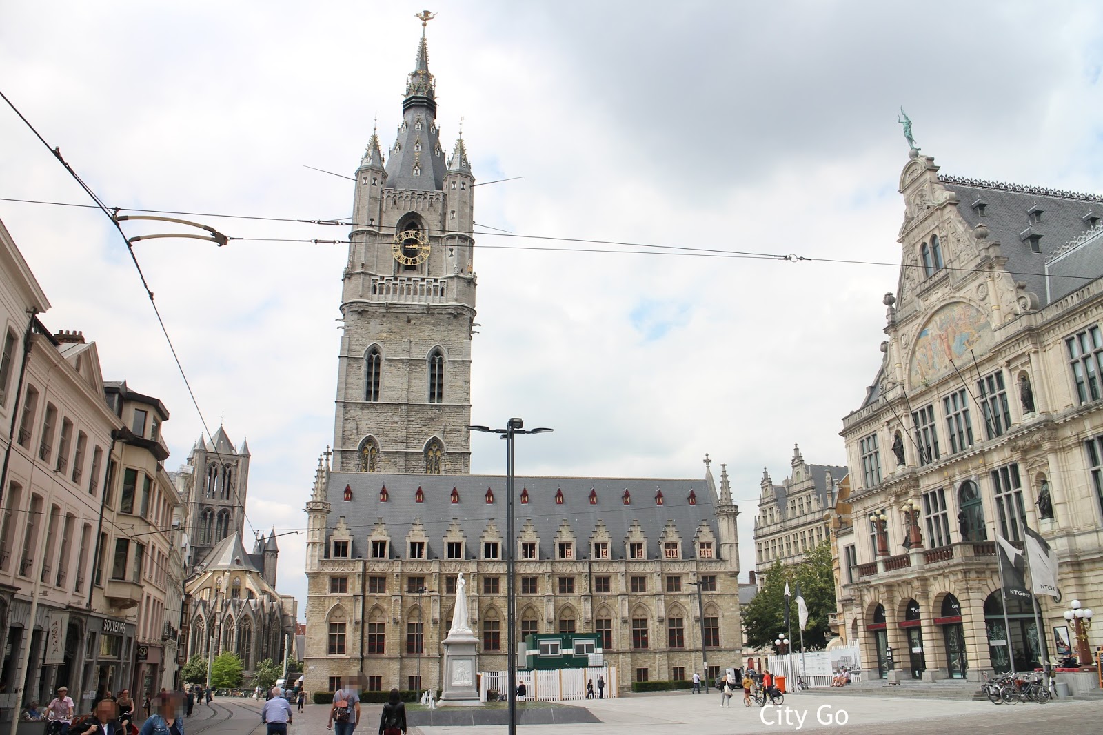 Belfry Tower and Cloth Hall, Ghent, Belgium