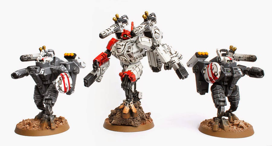 The Hammer of Wrath: SHOWCASE: Tau Crisis Commander