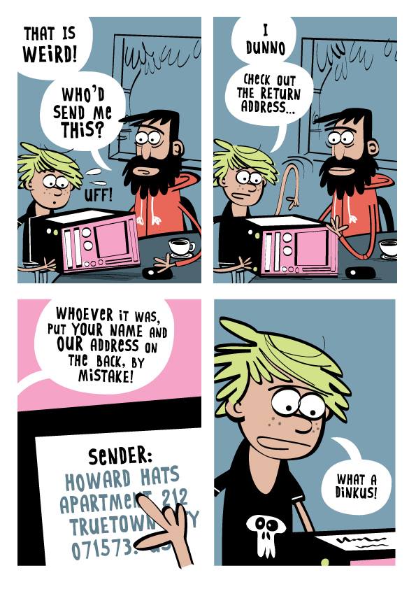 BLIMEY! The Blog of British Comics: Preview: Are you ready for ROBO HATS?