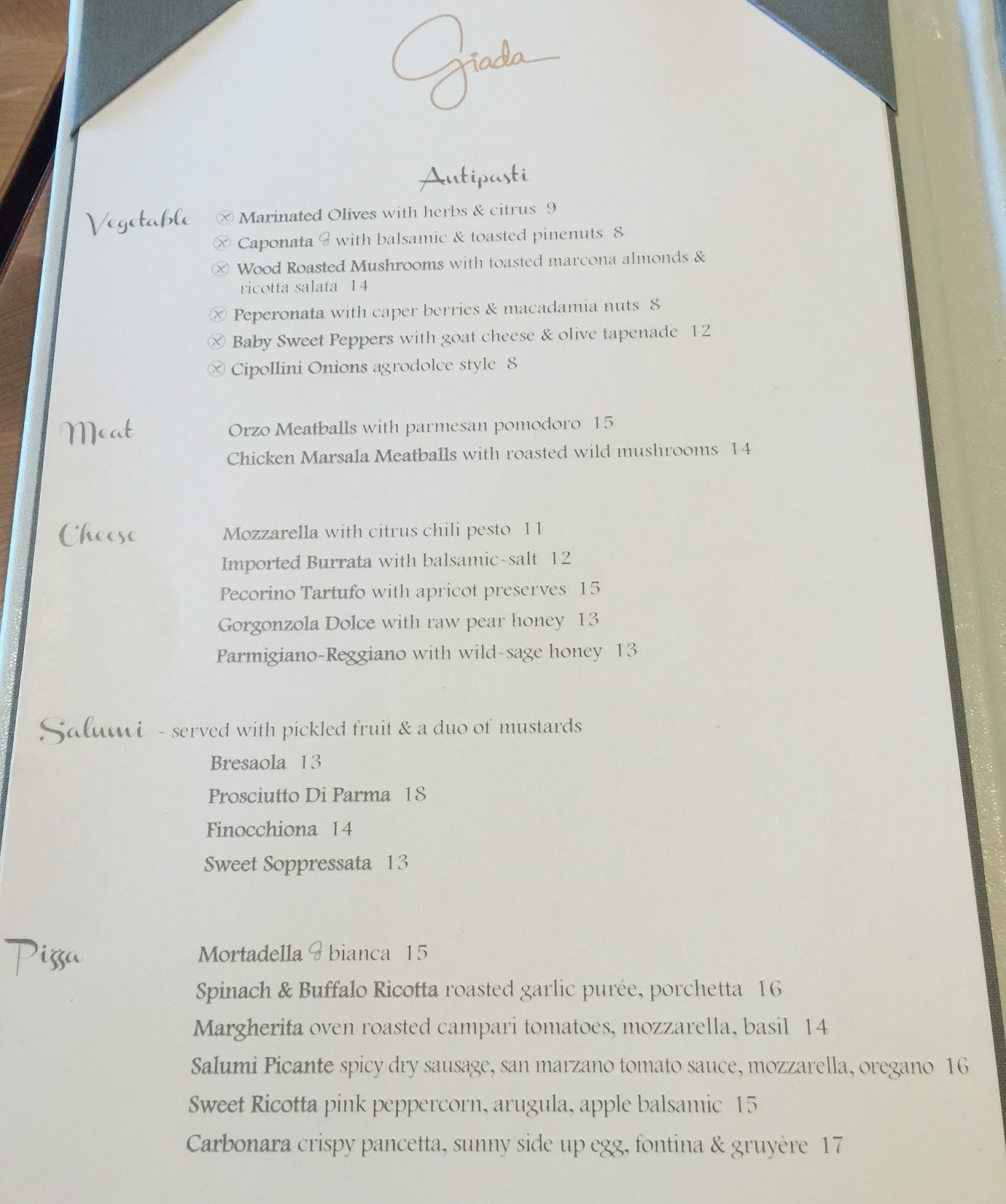 GREAT EATS HAWAII: GIADA LAS VEGAS