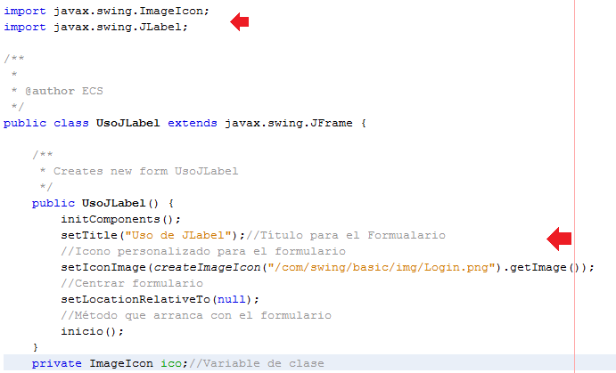 Cursos y tutoriales prácticos de programación en Java: Uso básico de elementos Swing con ...